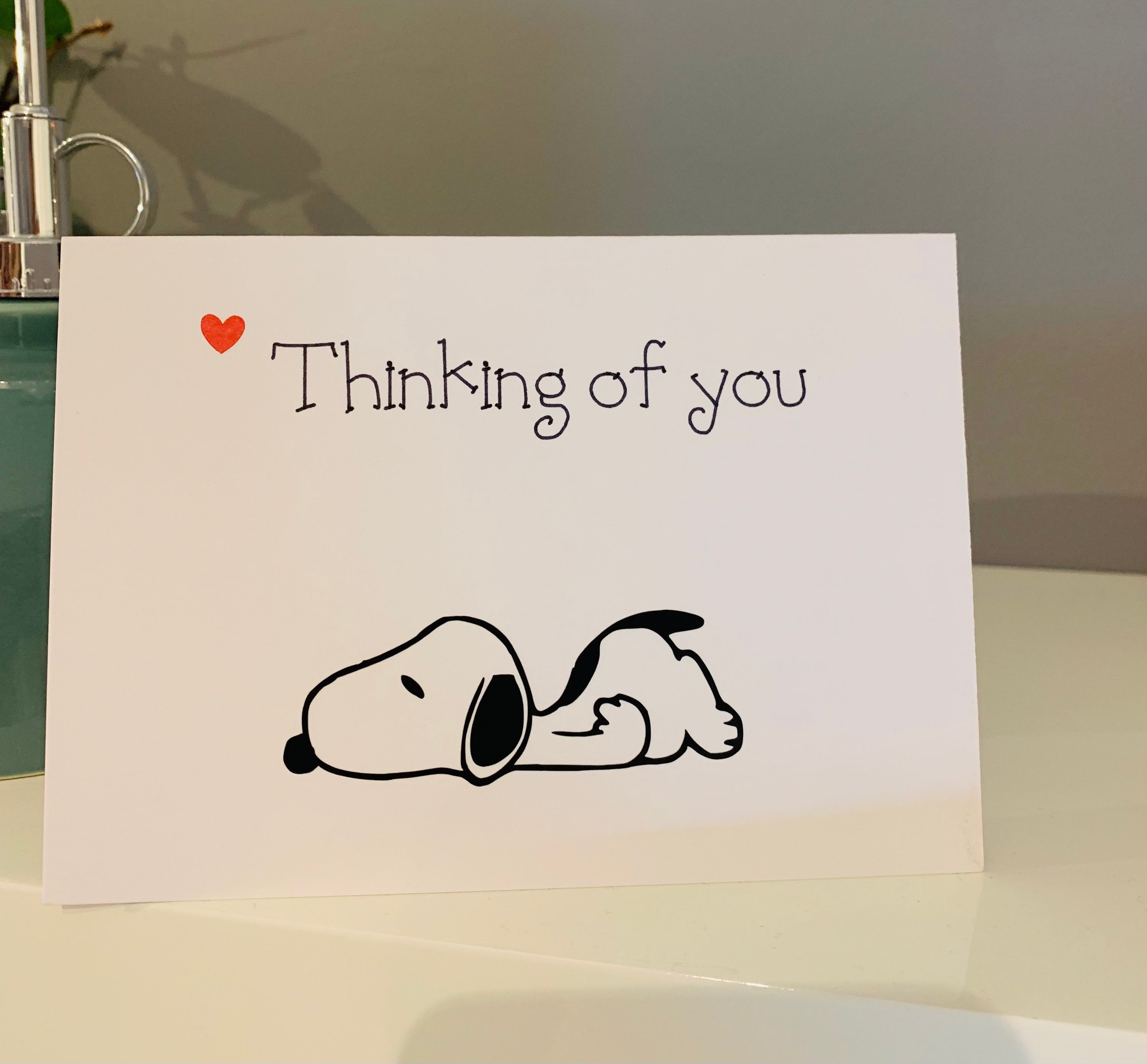 Snoopy Thinking Of You
