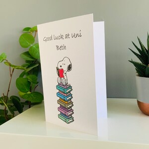 Good Luck at University College School Personalised Card. - Etsy