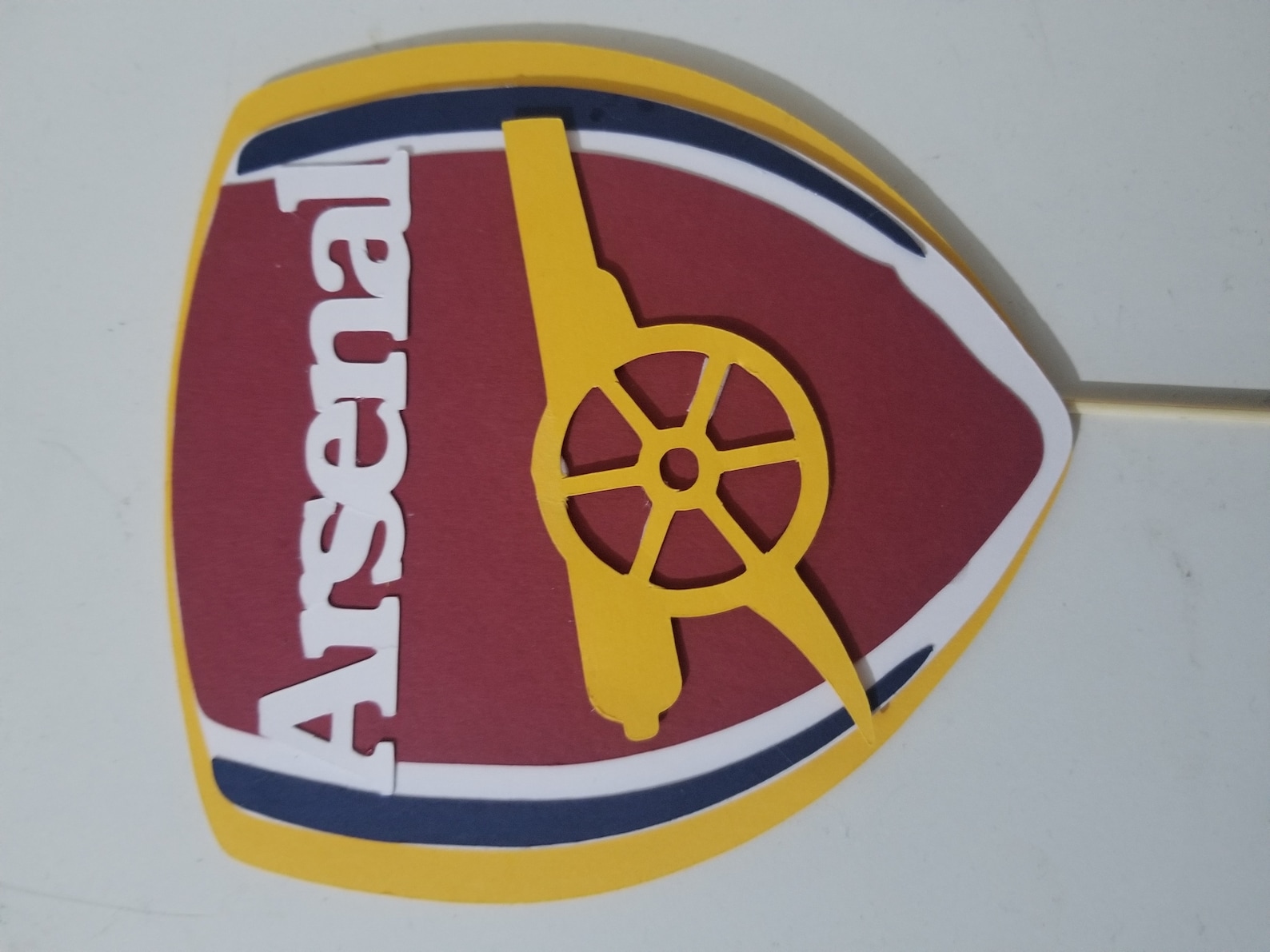 Arsenal FC logo Cake topper | Etsy