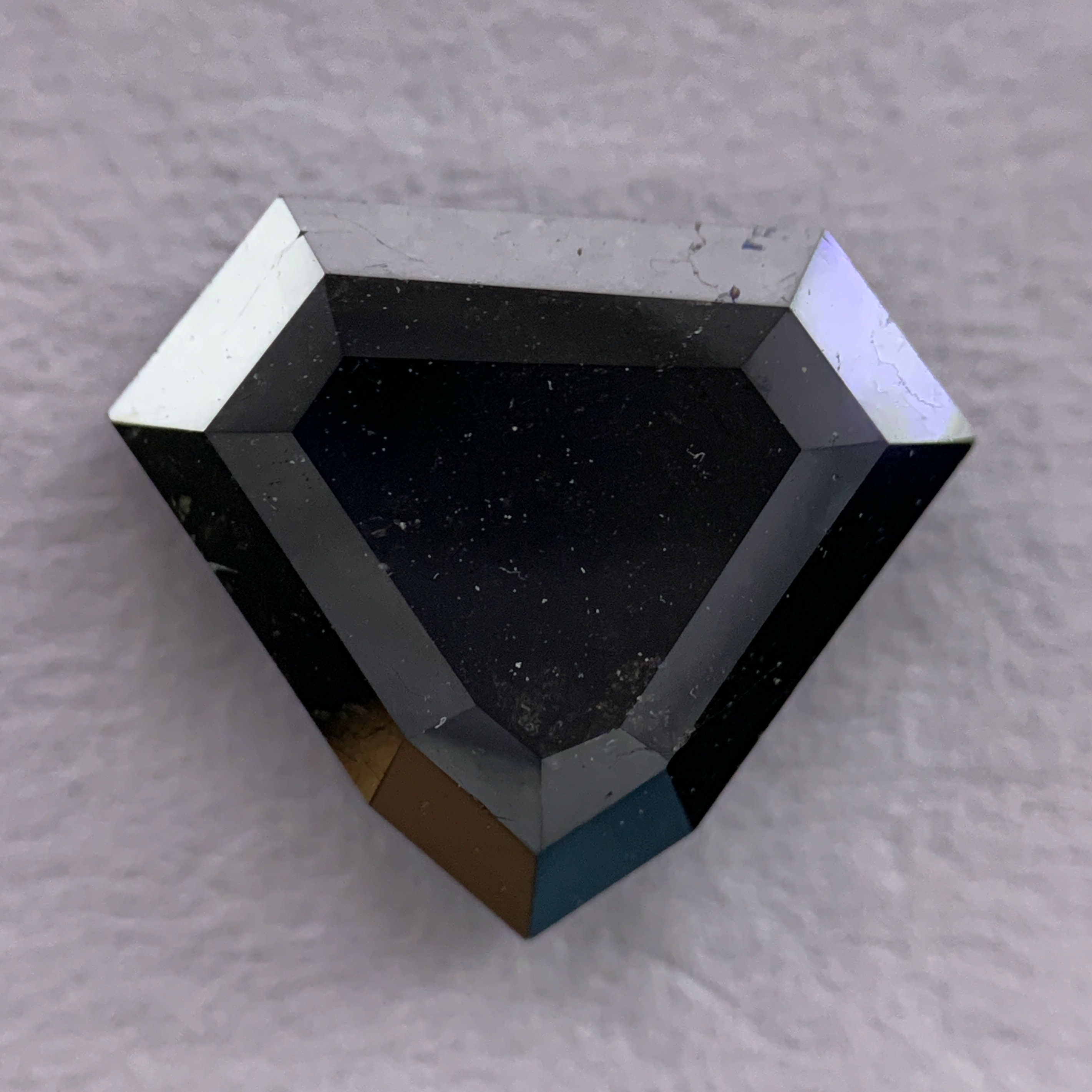 1.51 ct. Real Natural Diamond Opaque Black Color Diamond | Etsy