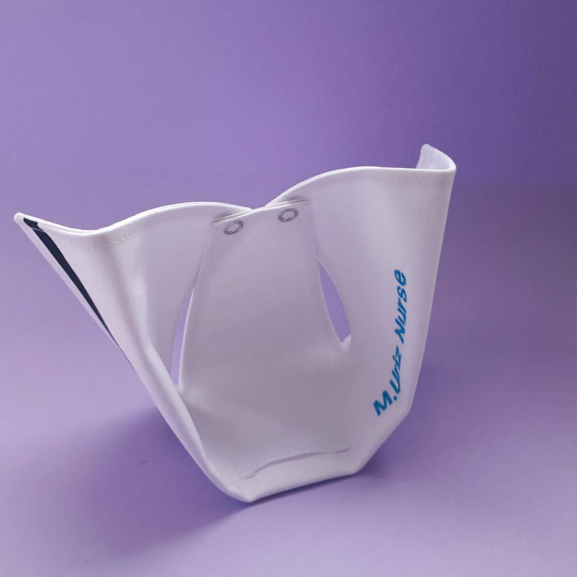 Vintage Nurse Graduation Cap – Personalized Embroidered Hat for Pinning ...