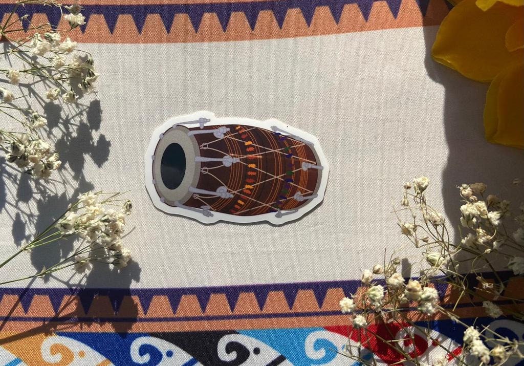Dholki Sticker - Etsy UK