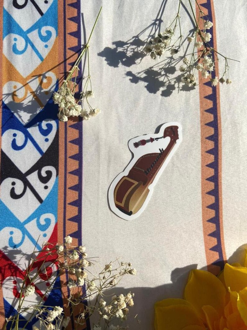 Rubab Instrument Sticker - Etsy