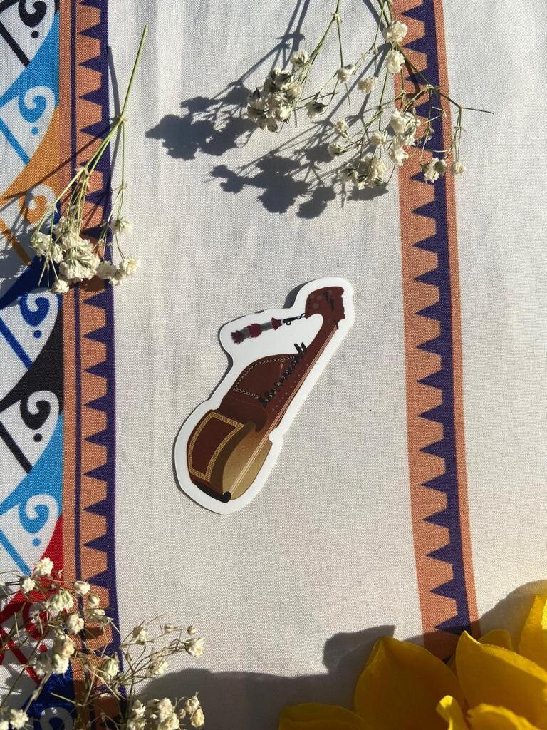 Rubab Instrument Sticker - Etsy