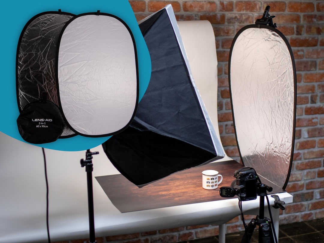 Light Reflector 60 X 90 Cm With Bag Folding Reflector for the Photo ...
