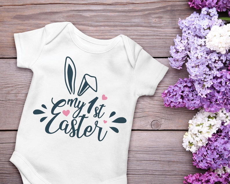 Easter Baby Bundle SVG My First Easter Svg My 1st Easter - Etsy