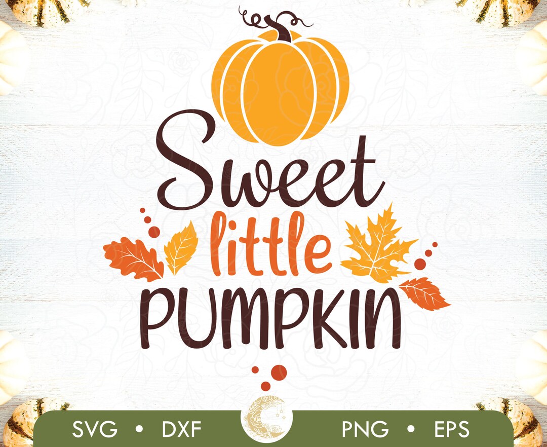 Sweet Little Pumpkin SVG, Kids Halloween Svg, My First Thanksgiving SVG ...