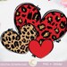 Leopard Hearts PNG: Valentine's Day Sublimation (digital Download) - Etsy