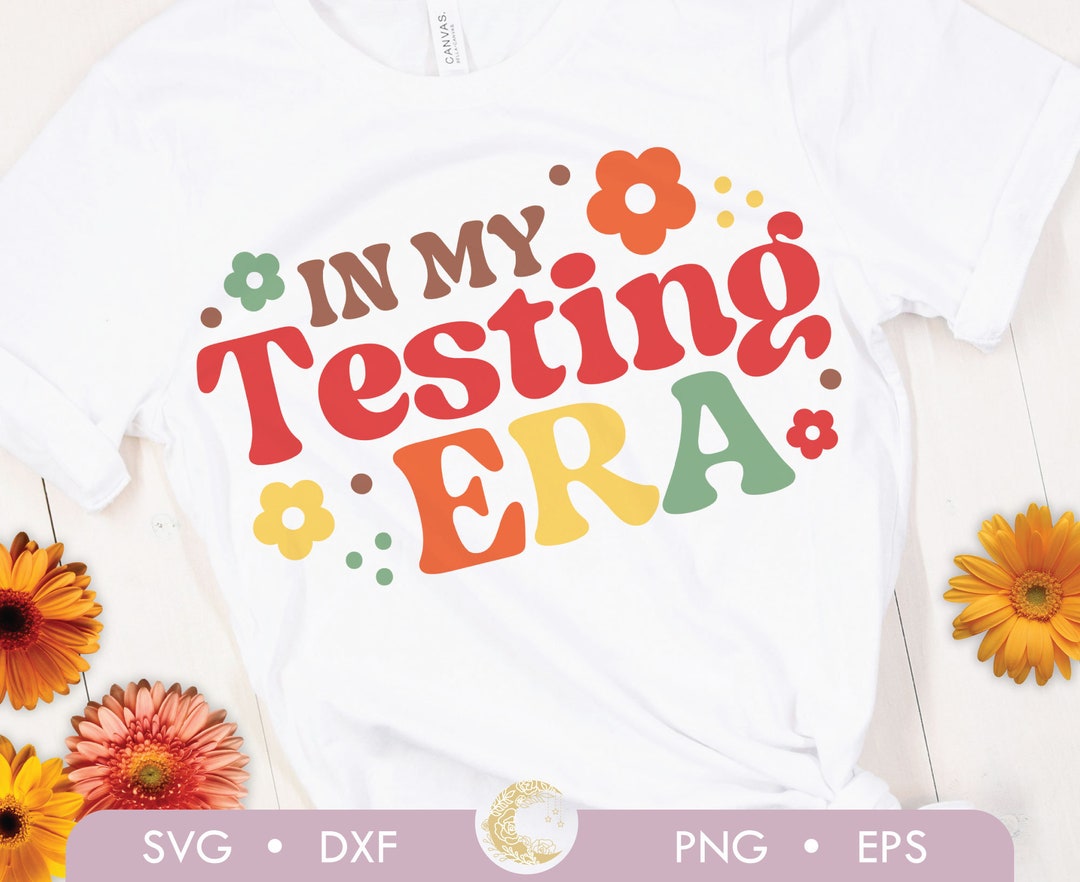 In My Testing Era Svg in My Teacher Era Svg Teacher Life - Etsy Hong Kong