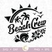 Beach Crew SVG Summer Vacation Svg Beach Vacation 2021 - Etsy Canada
