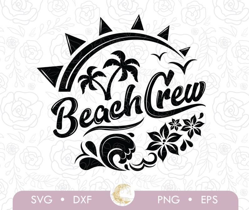 Beach Crew SVG Summer Vacation Svg Beach Vacation 2021 - Etsy