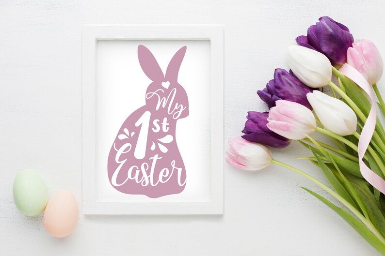 Easter Baby Bundle SVG My First Easter Svg My 1st Easter - Etsy