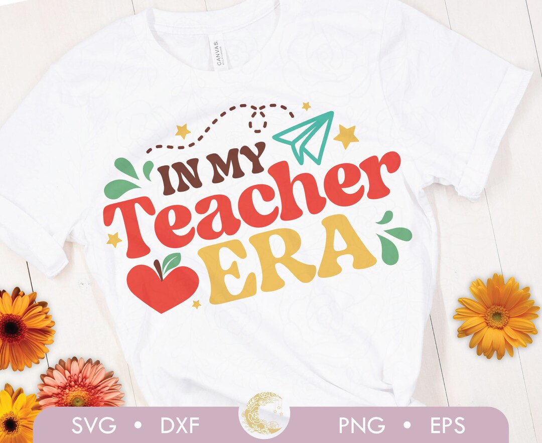 In My Teacher Era Svg, in My Testing Era Svg, Teacher Life Svg, School ...