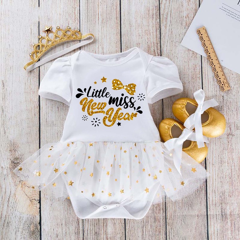 Little New Year Bundle Svg, Little Miss New Year Bundle Svg, Little ...