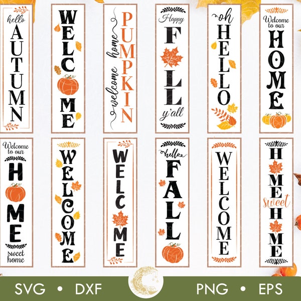 Fall Welcome Sign - Etsy