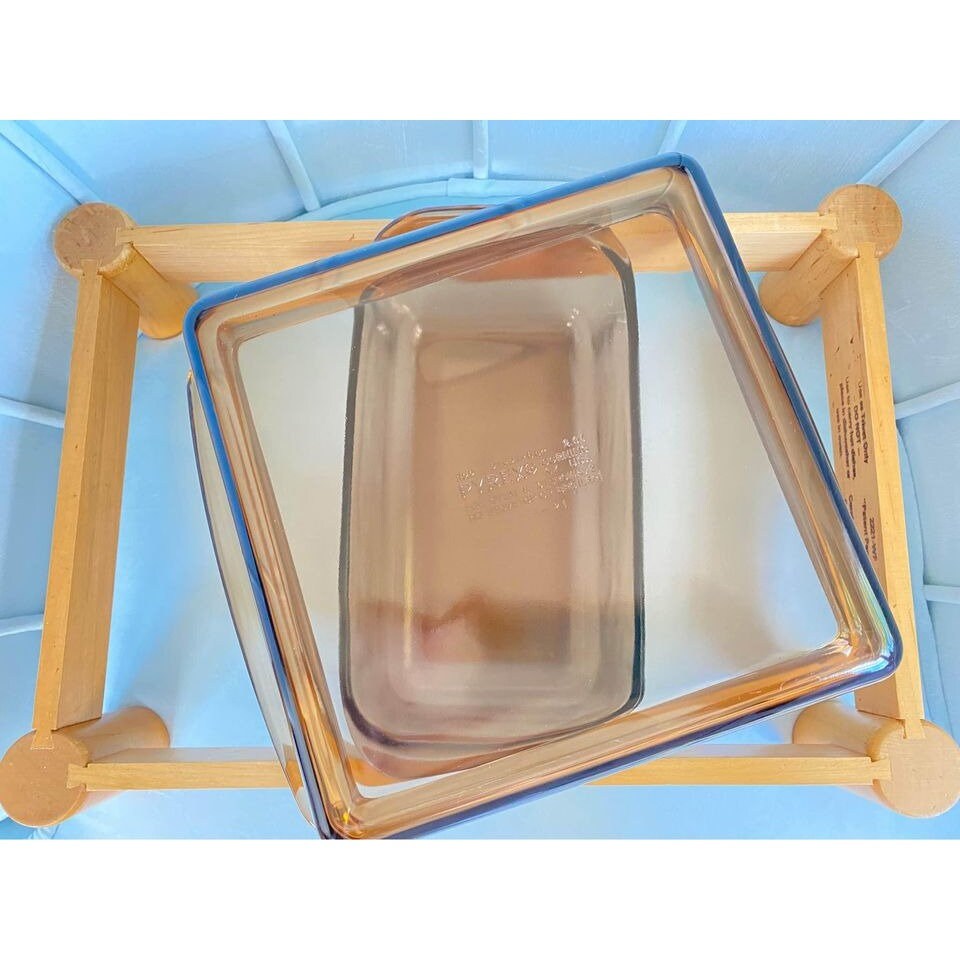 Vintage Pyrex / Corning Party Server Buffet Amber Baking - Etsy