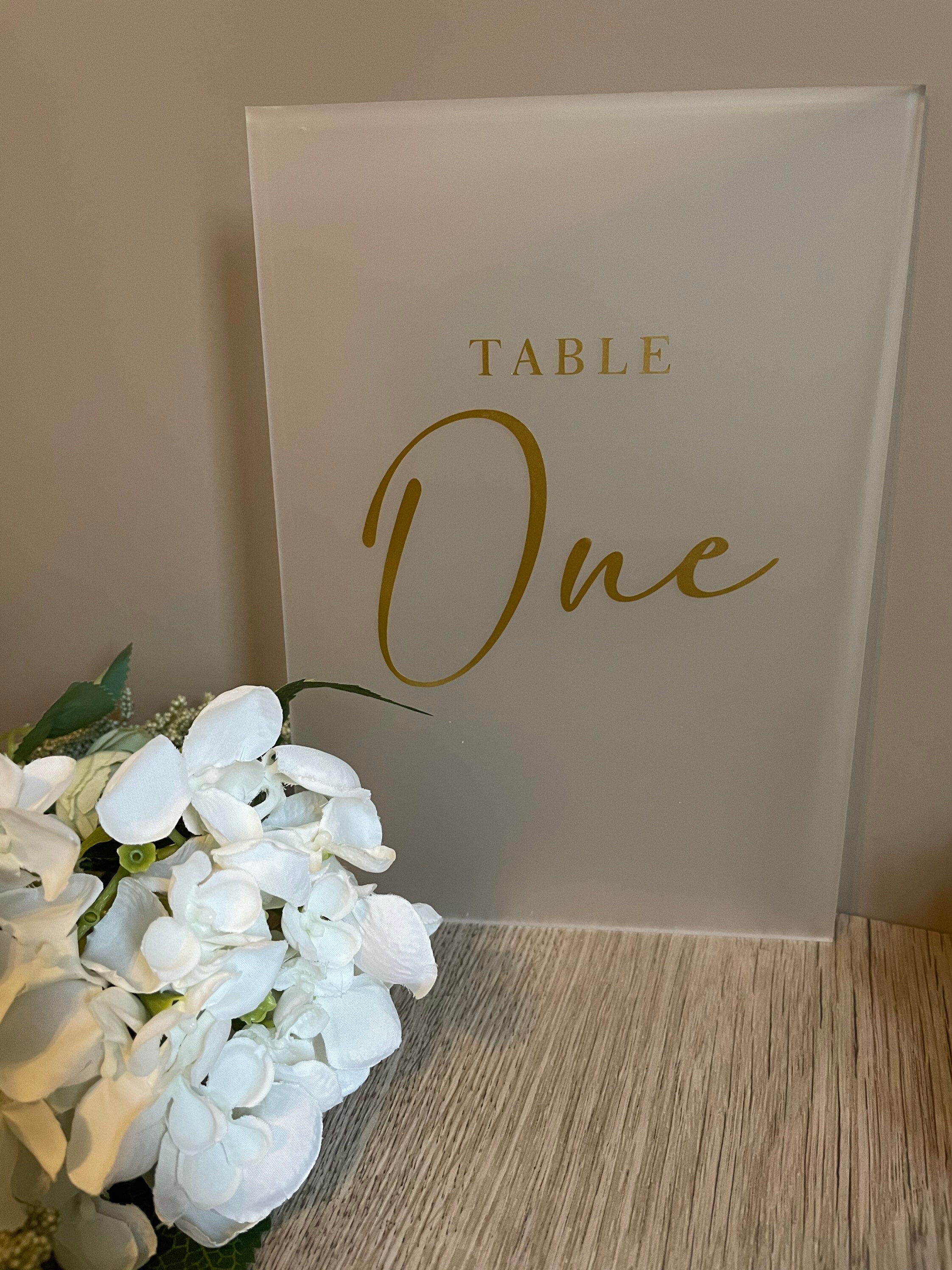 Wedding Table Numbers / Table Number Signs / Table Names / - Etsy UK