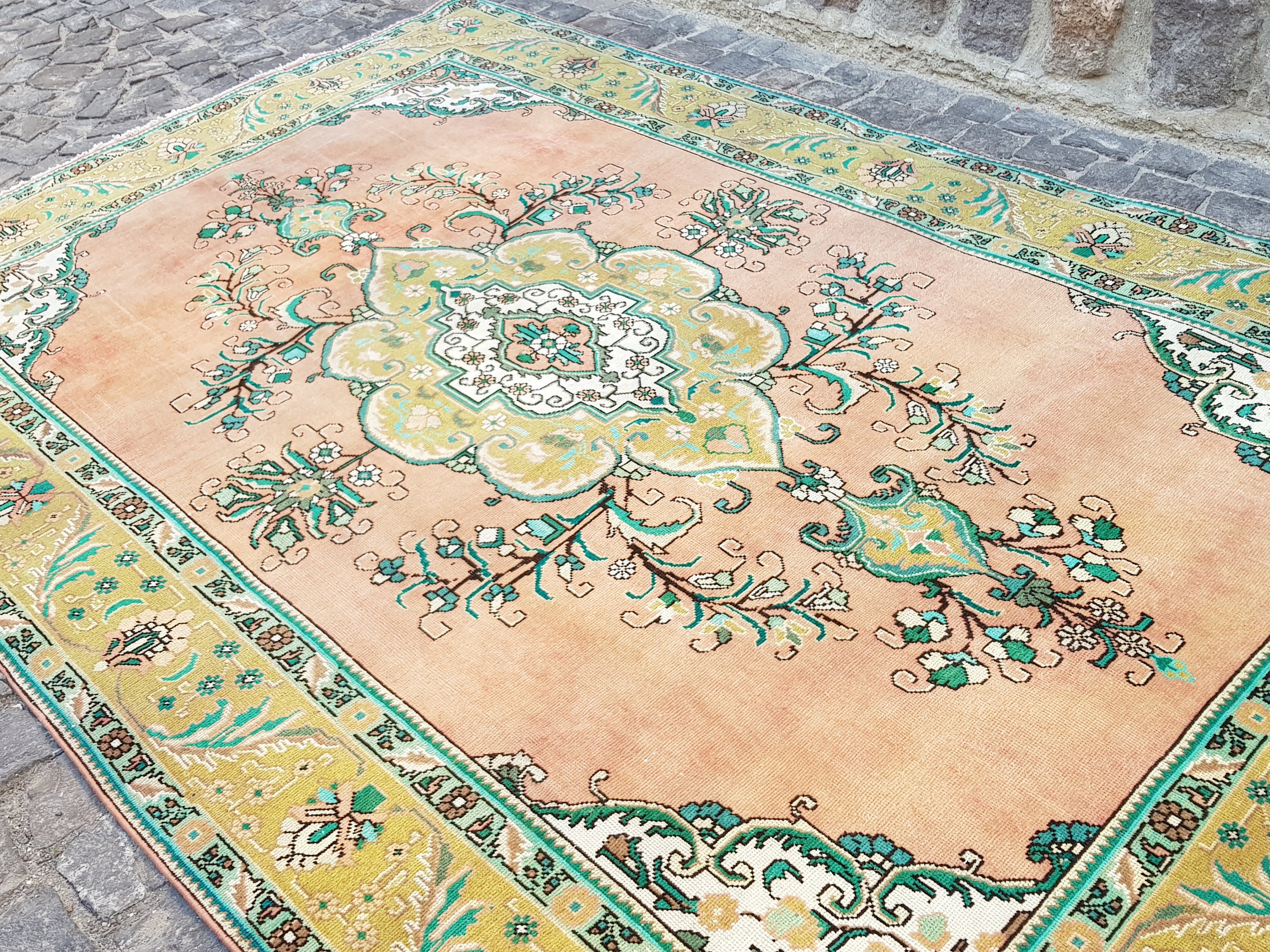 Pink And Green Persian Rugs at Brock Kyte blog
