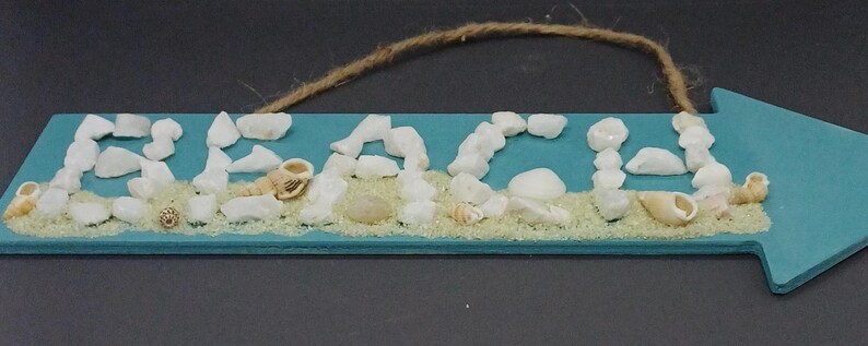 Beach Sign, Beach Wall Hanging, Coastal Wall Decor, Beach Wall Art ...