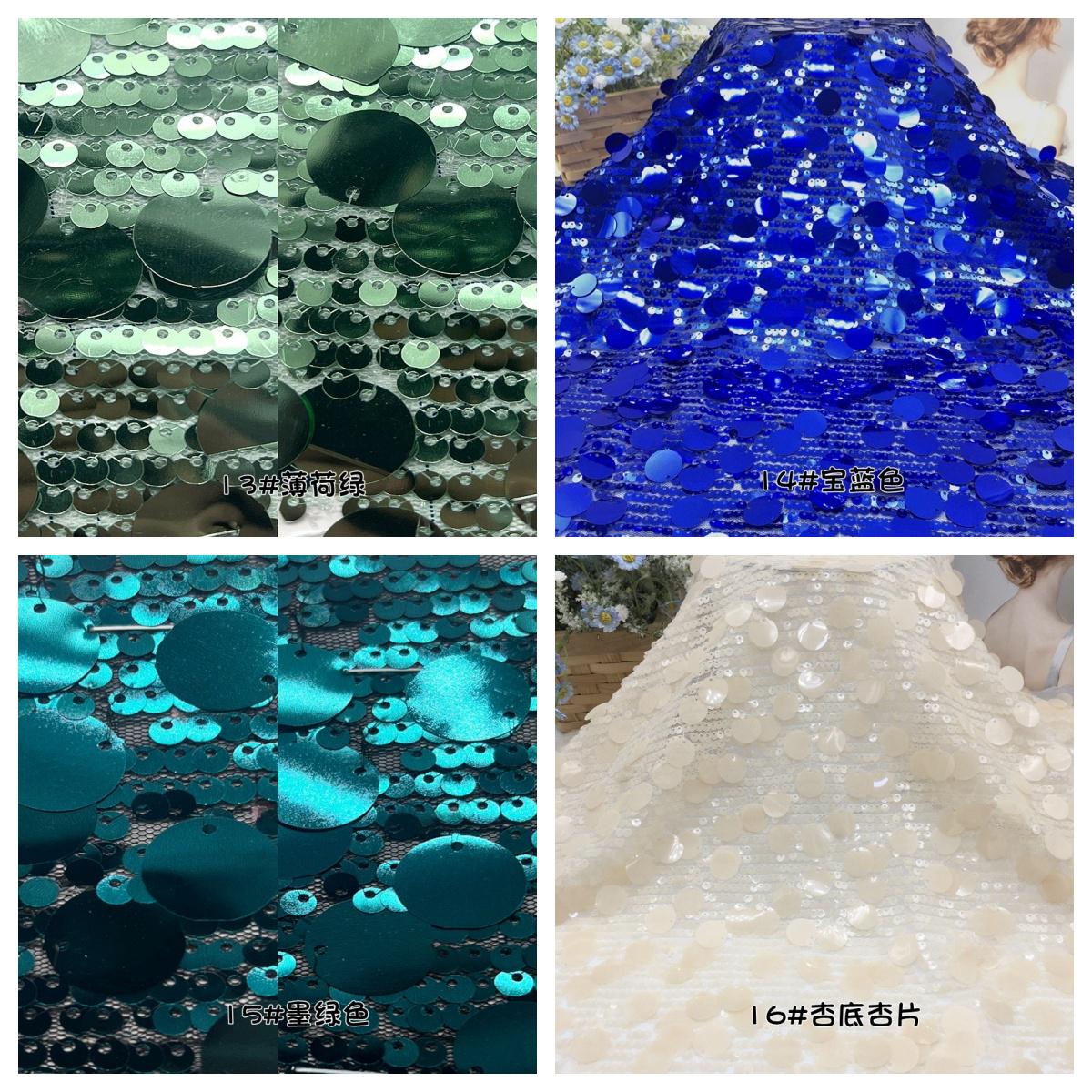 New!!1yard Silver Color Sequin Fabric,dangling Drop Sequin Fabric ...