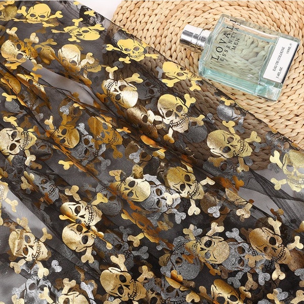 Spider Web Flowers Fabric Etsy