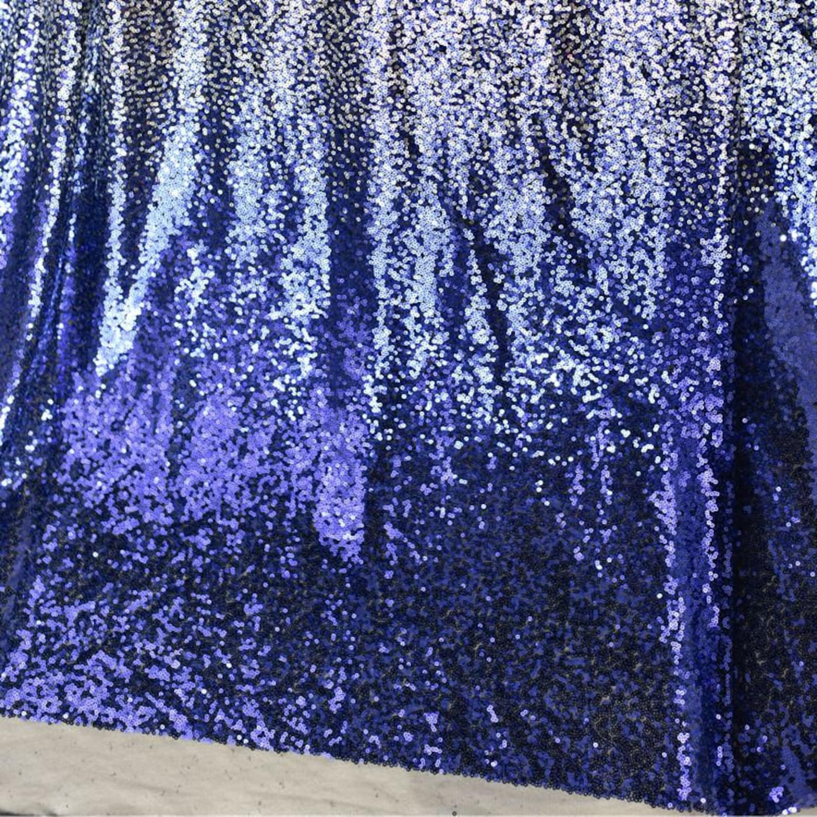 5 Colors Glitter Gradient Full Sequins Lace Fabric Gradient - Etsy