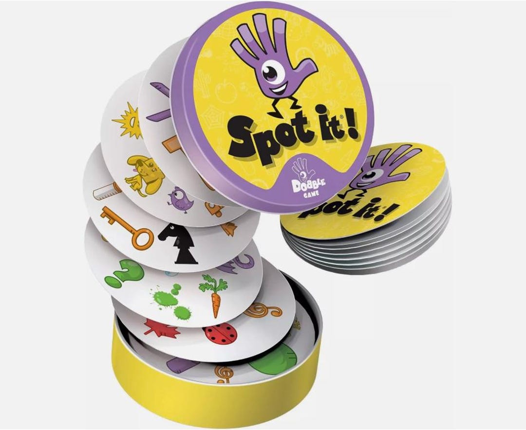Spot It Game Card Pack Family Card Game Party Activity Quick Matching ...