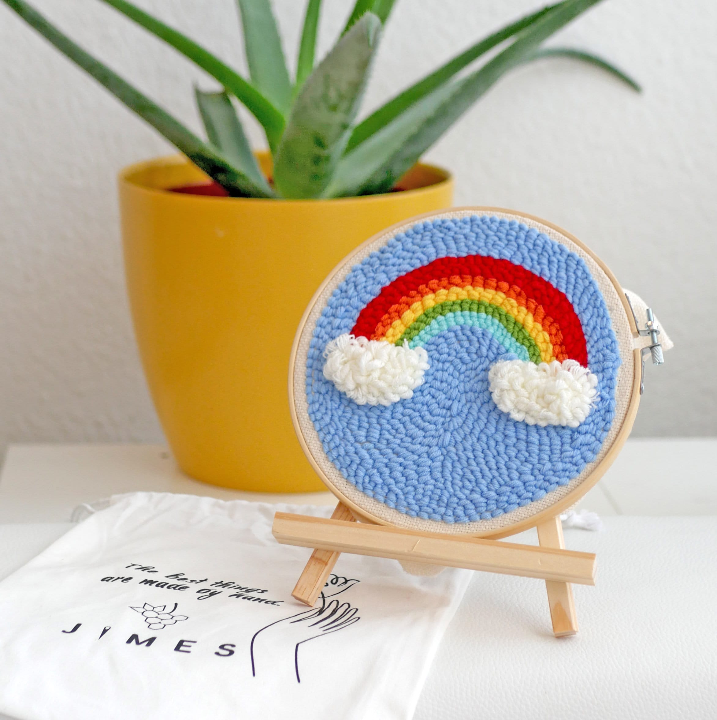 Beginner Punch Needle Kit DIY Set Embroidery DIY Kit Punch | Etsy