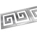Greek Key Interior Decoration With Mirror Effect Mirror Wall - Etsy