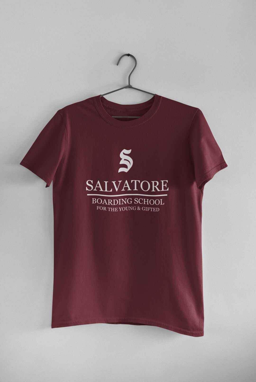 Salvatore internado merch camisa camiseta / los diarios de vampiro ...