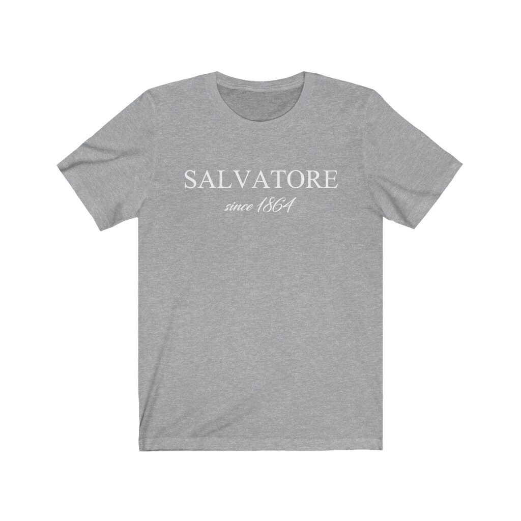 Salvatore Since 1864 Tshirt |the Vampire Diaries Damon Stefan Salvatore ...