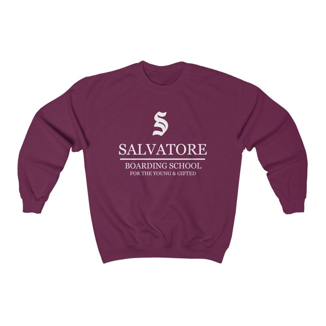 Salvatore Boarding School Merch Crewneck Sweatshirt the - Etsy