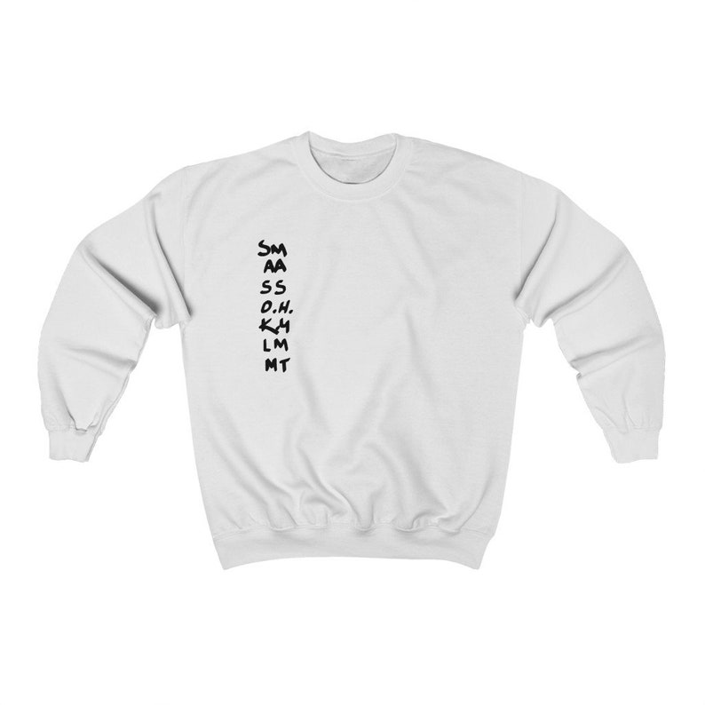 Teen Wolf Senior Scribe Initials Unisex Crewneck Sweatshirt // - Etsy
