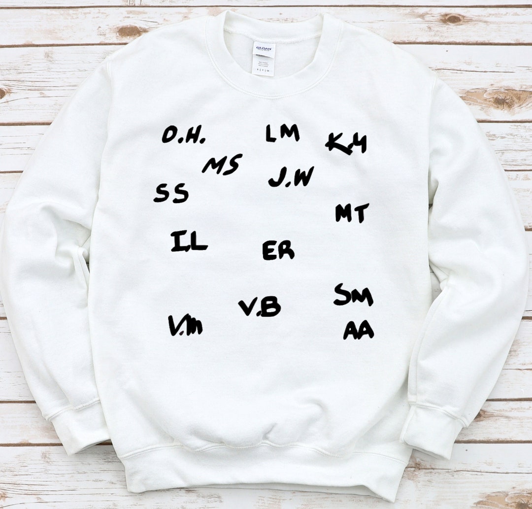 Teen Wolf Initials Senior Scribe Crewneck Sweatshirt // Beacon Hills ...