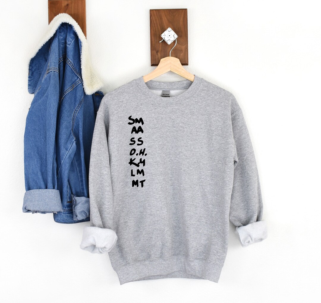 Teen Wolf Senior Scribe Initials Unisex Crewneck Sweatshirt // Beacon ...