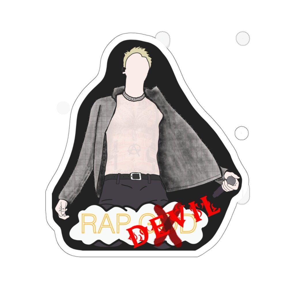 Machine Gun Kelly Rap Devil Sticker - Etsy
