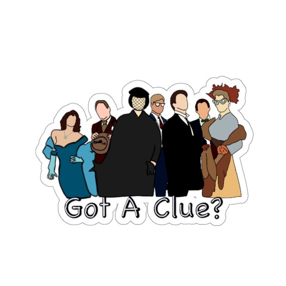 Clue Cast Sticker | Etsy