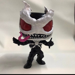 Funko POP Anti-venom Black and White #100 Action Figure Funko POP Anti-venom Black and White #100 Action Figure
