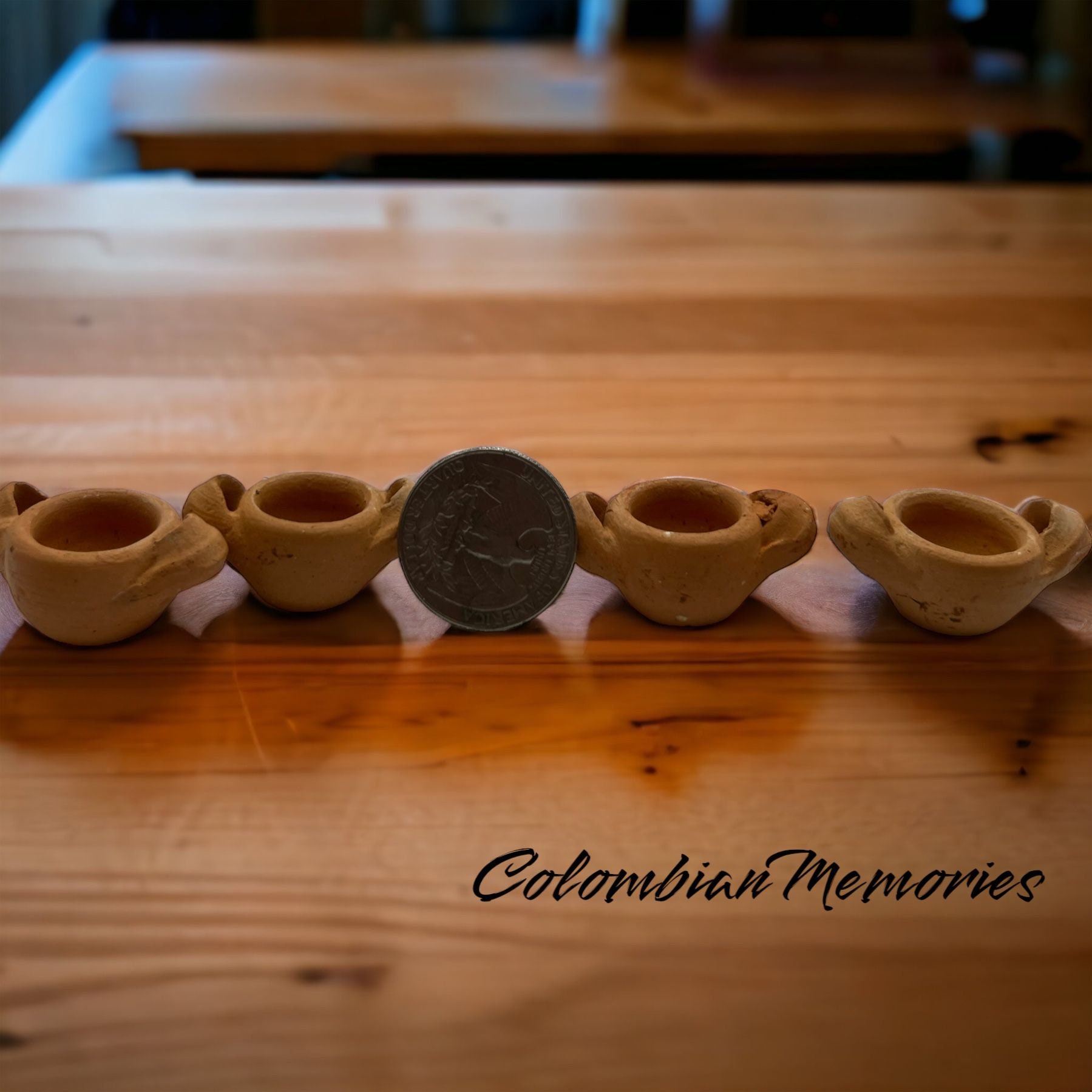 Tiny Cooking Set Clay 4 Pieces Miniature Dolls House Cooking - Etsy