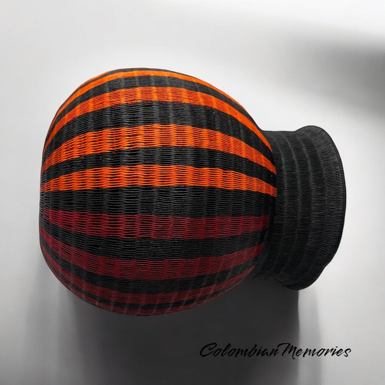 Handwoven Werregue Basket - Authentic Colombian Art - Sustainable Home ...