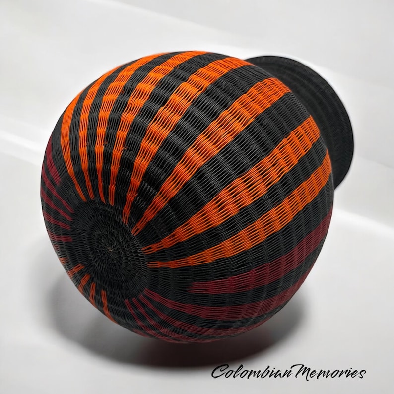 Handwoven Werregue Basket - Authentic Colombian Art - Sustainable Home ...