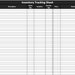 Inventory Tracking Sheet Templates - 7 Colors (excel, Editable ...