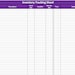 Inventory Tracking Sheet Templates - 7 Colors (excel, Editable ...