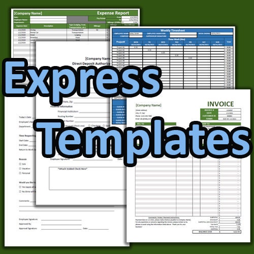 ExpressTemplates - Etsy