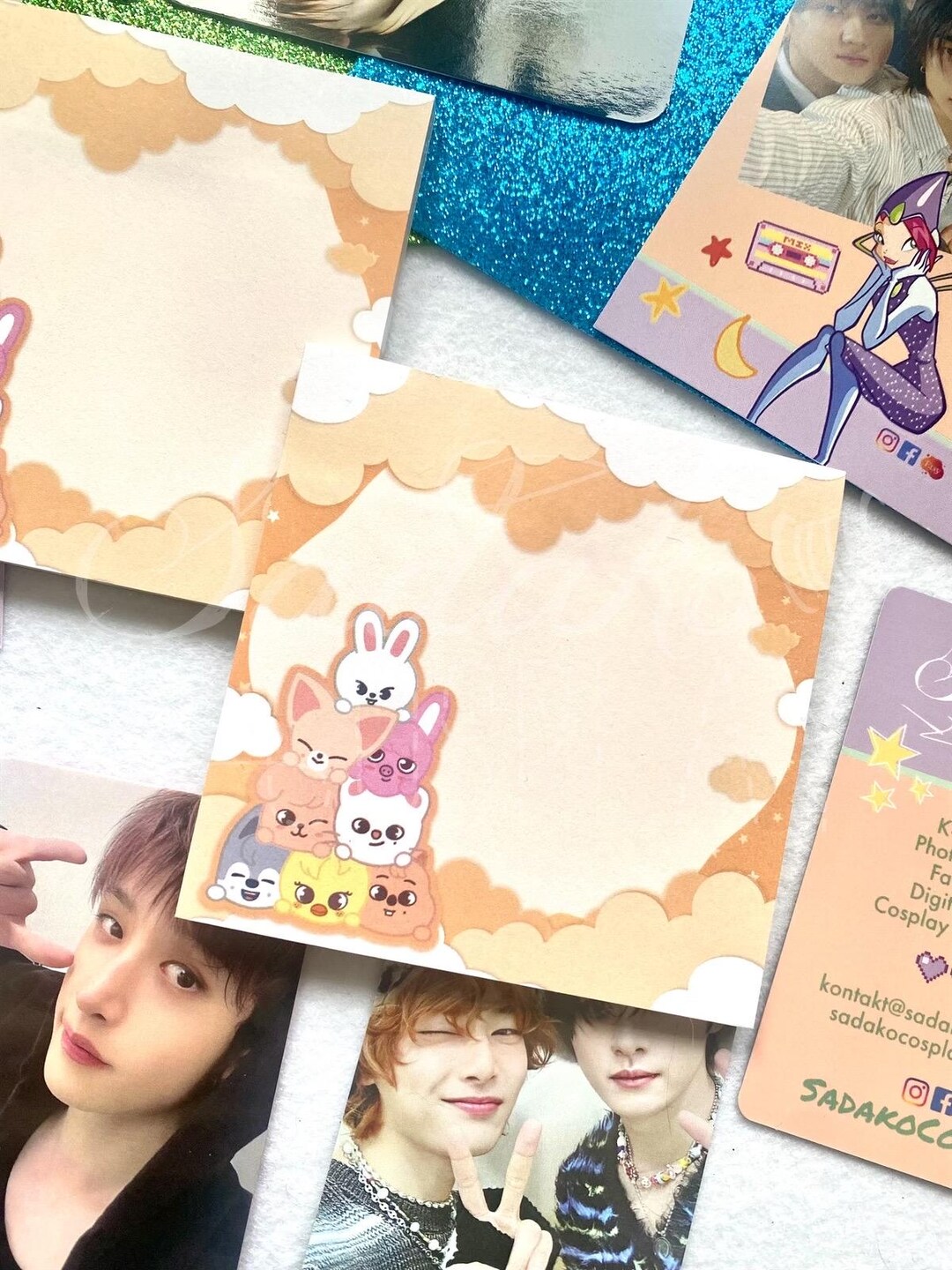 Sticky Notes SKZOO, 50 Sheets, Stray Kids Skz K-pop Notepad Self ...