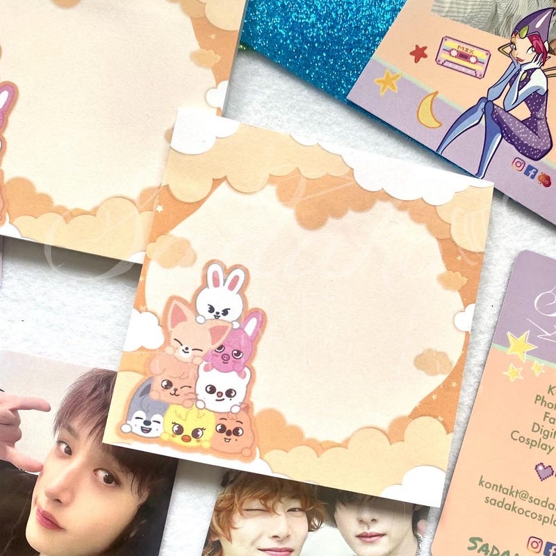 Korean Sticky Note - Etsy
