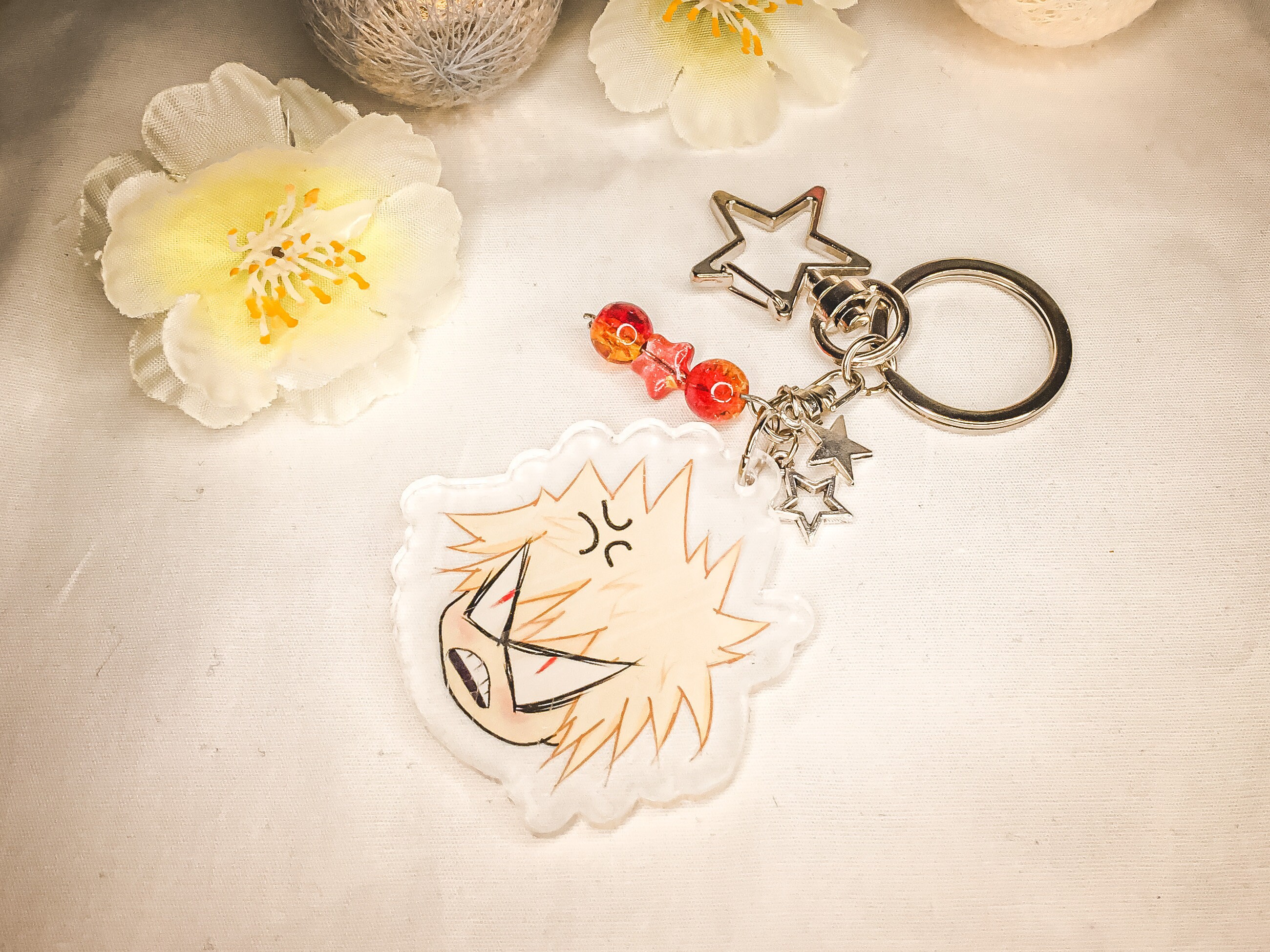 Chibi Bakugou Katsuki Acrylic Keychain My Hero Academia | Etsy