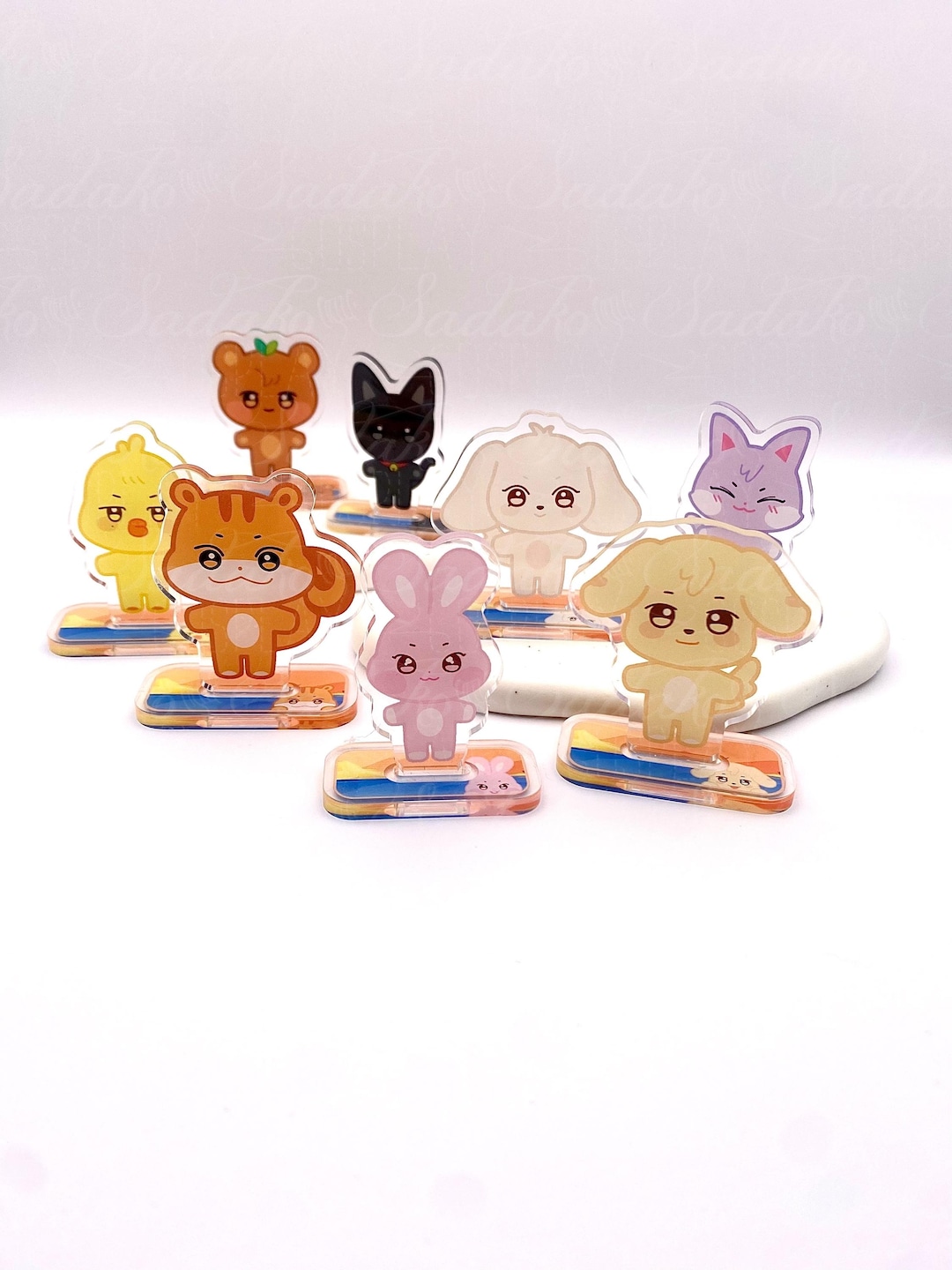 Aniteez Mini Acrylic Stand, ATEEZ K-pop, Acrylic Display Stand ...