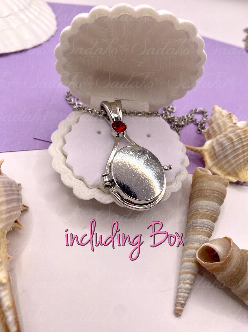 Mermaid Jewelry Amulet, Silver With Colored Stone, H2O (just Add Water ...