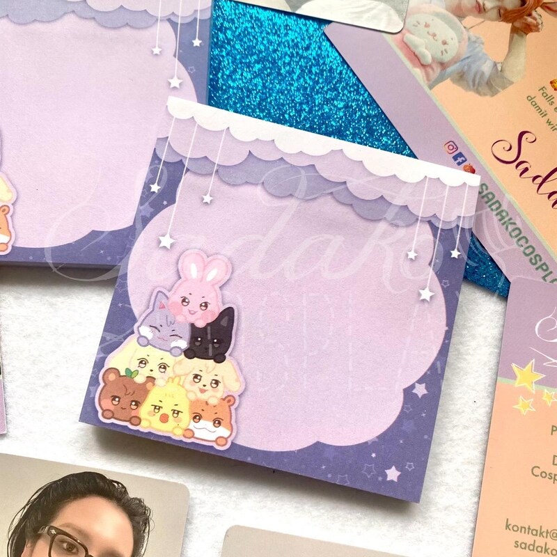 Korean Sticky Note - Etsy